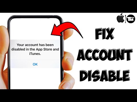 Your Account Has Been Disabled in the App Store and iTunes 2025 (100% Working)