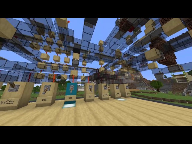 "The Great Forty" - original redstone music Minecraft Map