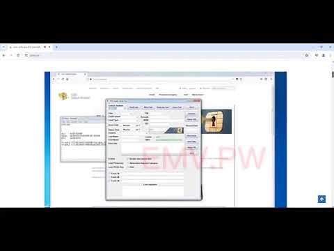 web EMV software v8 6 EMV Reader Writer card How to install or read 101 201 dump EMV86 software DUMP