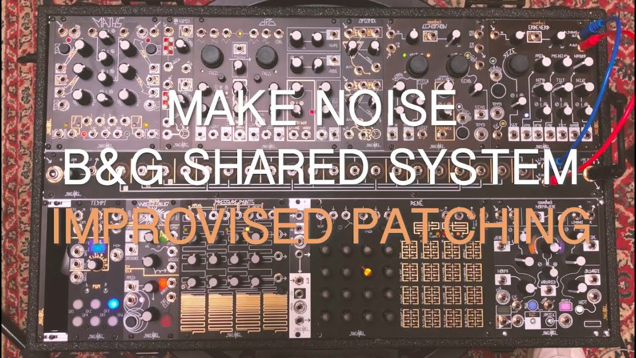 Make Noise Shared System patch ideas - Equipment - lines