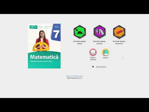 Alege manualul CD PRESS de Matematică pentru clasa a VII-a