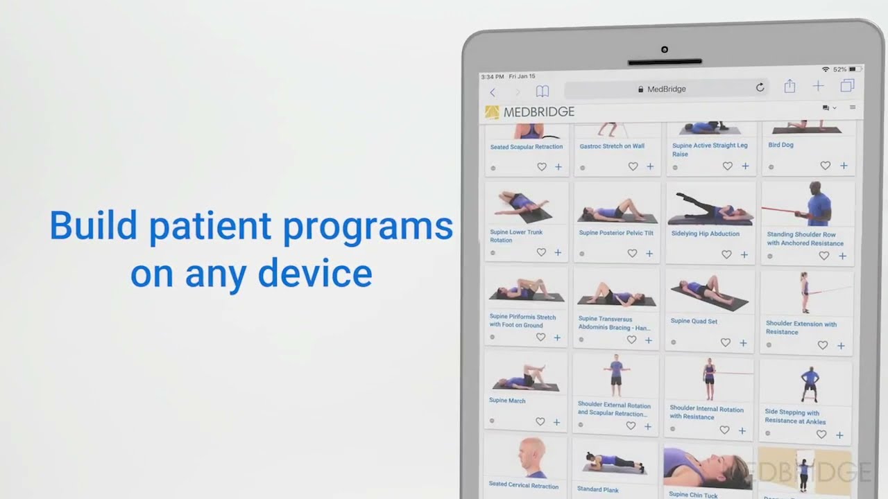 Home Exercise Program (HEP) | For Physical Therapists | Customize & Build Exercise Programs
