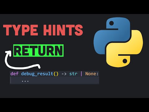 Return Types Annotation | Python Tutorial