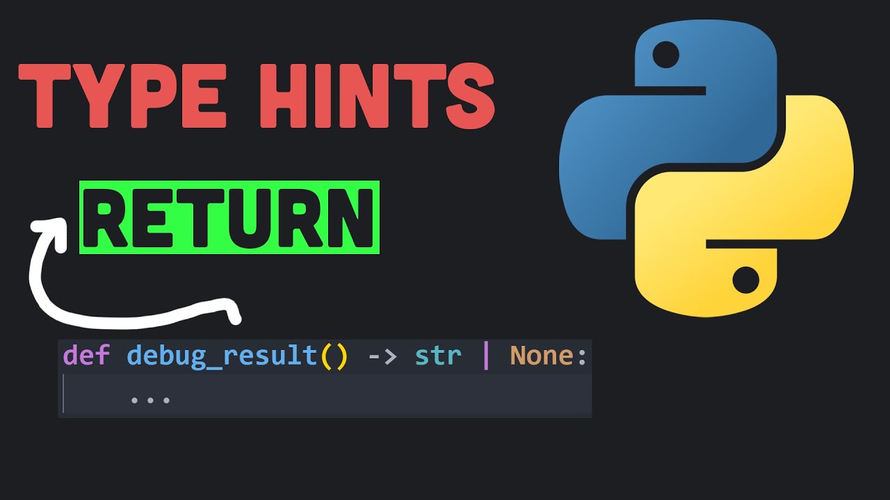 Return Types Annotation | Python Tutorial