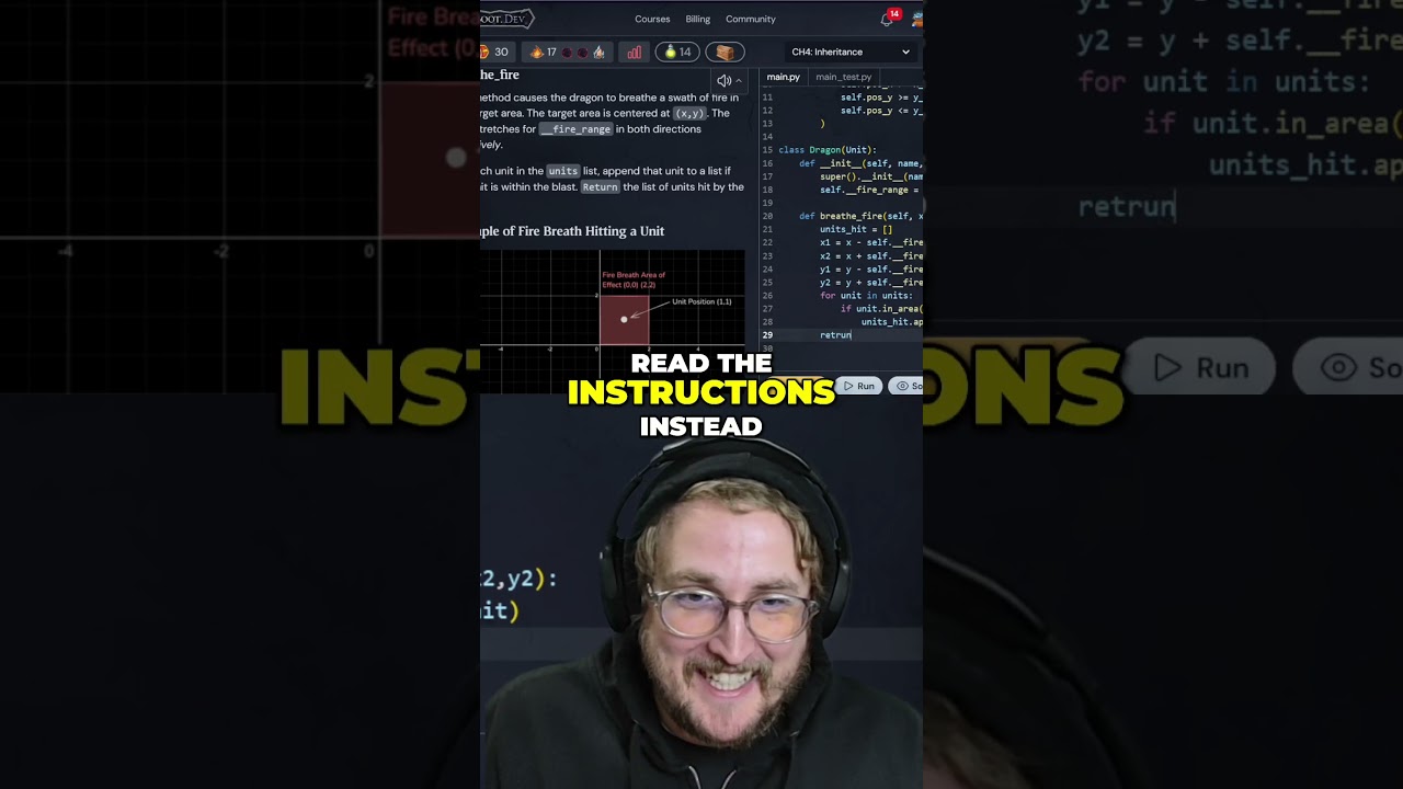 read the instructions or suffer the wrath #twitch #codingcommunity  #computerprogramming #developer