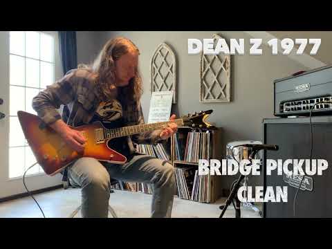 Original (#10!) Dean Standard Z 1977 - Braziliaburst - The | Reverb