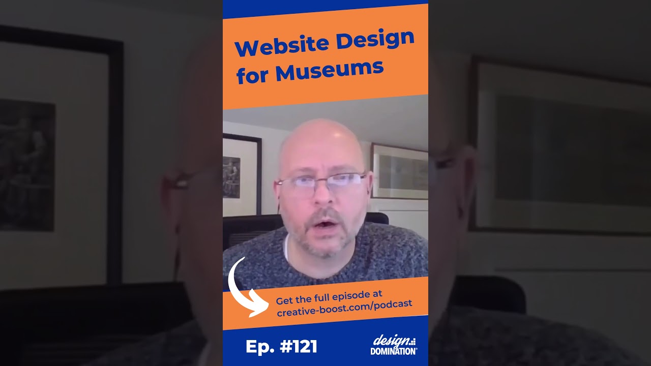 Website Design for Museums #shorts