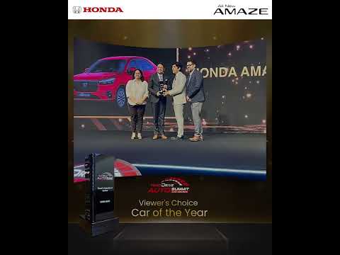 All New Honda Amaze | Viewer's Choice Car of the Year 2025 | Honda |Honda Cars India|#honda #youtube