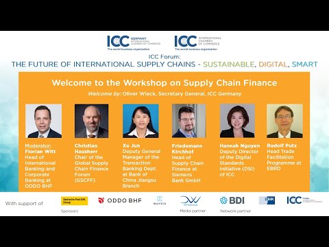 Workshop on Supply Chain Finance - ICC Forum "The Future of International Supply Chains"