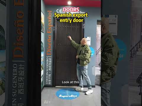 Foreign trade armored doors can be personalized according to your requirements! #diy #realestate