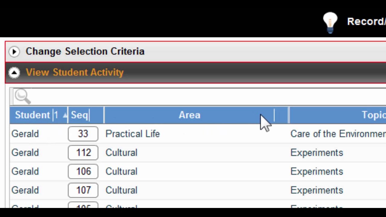 Advanced Grid Sorting