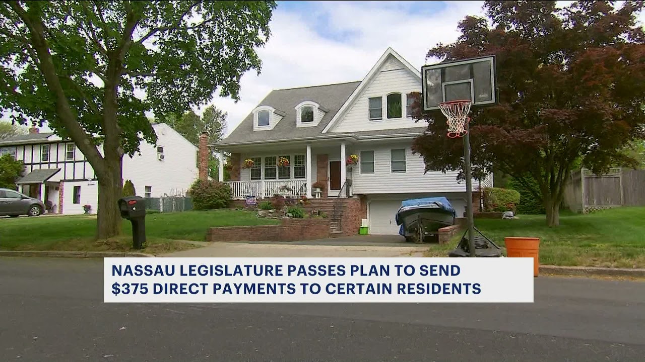 Nassau Legislature greenlights plan to provide $375 payments to some households