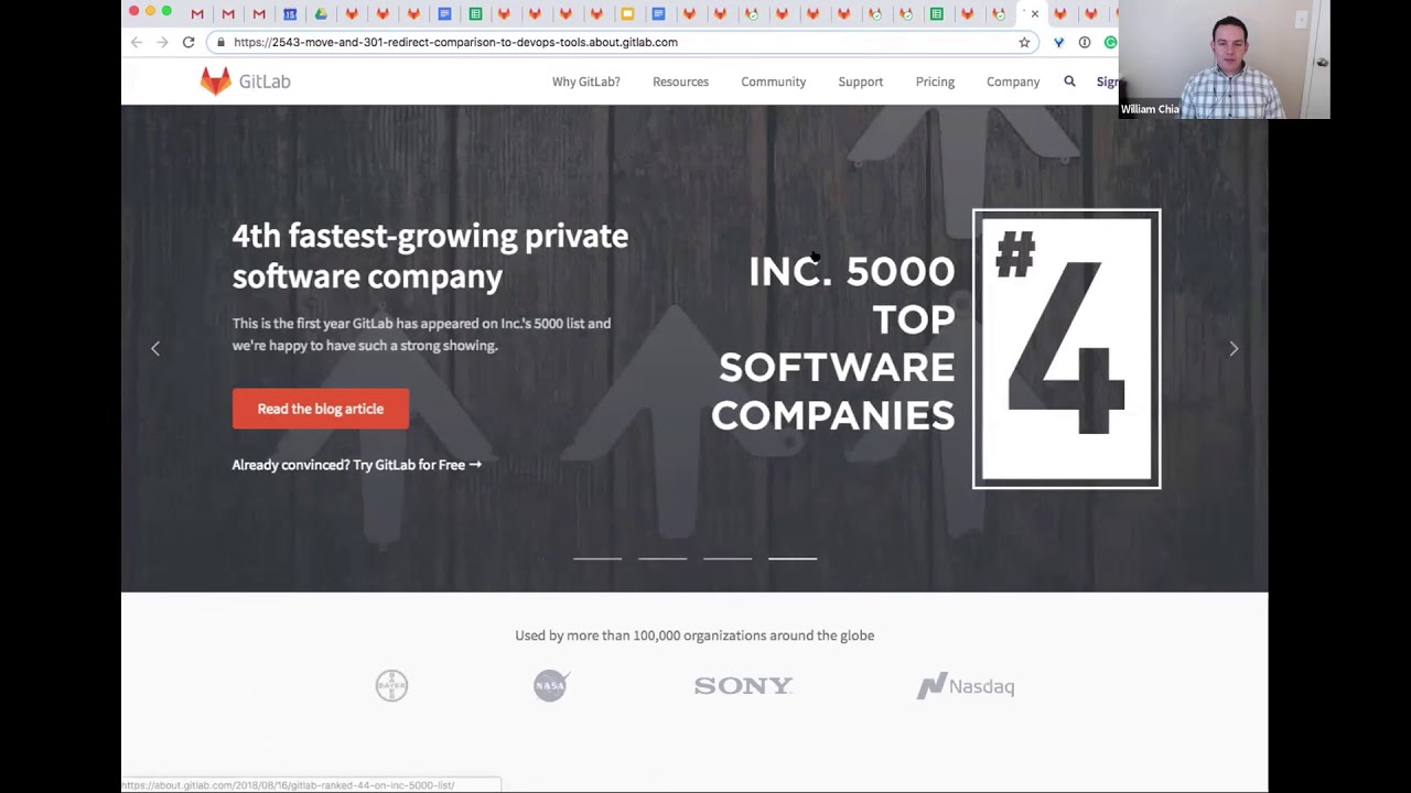 GitLab Website Workflow