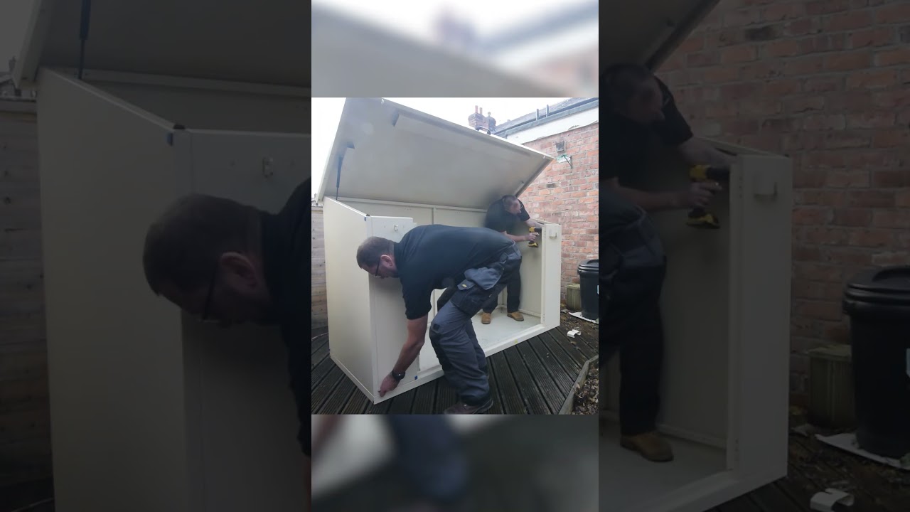 Asgard Installs Bike Shed for GB Cyclist Megan Barker