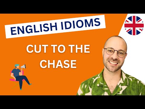 ✂️ Cut to the Chase – Idiom Explained! 🎬