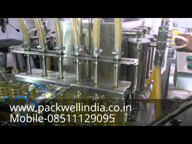 Oil Filling Machine - Fully Automatic Oil Filling Machine Manufacturer ...