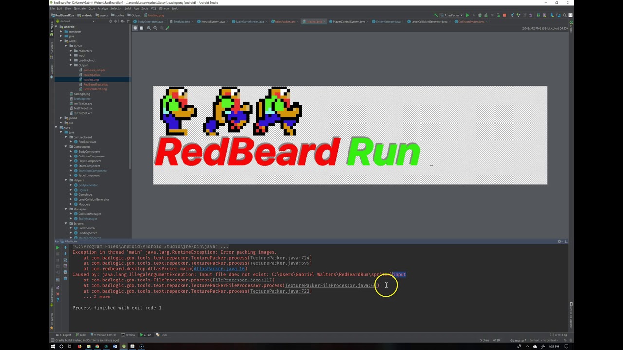 TexturePacker intro and packing files