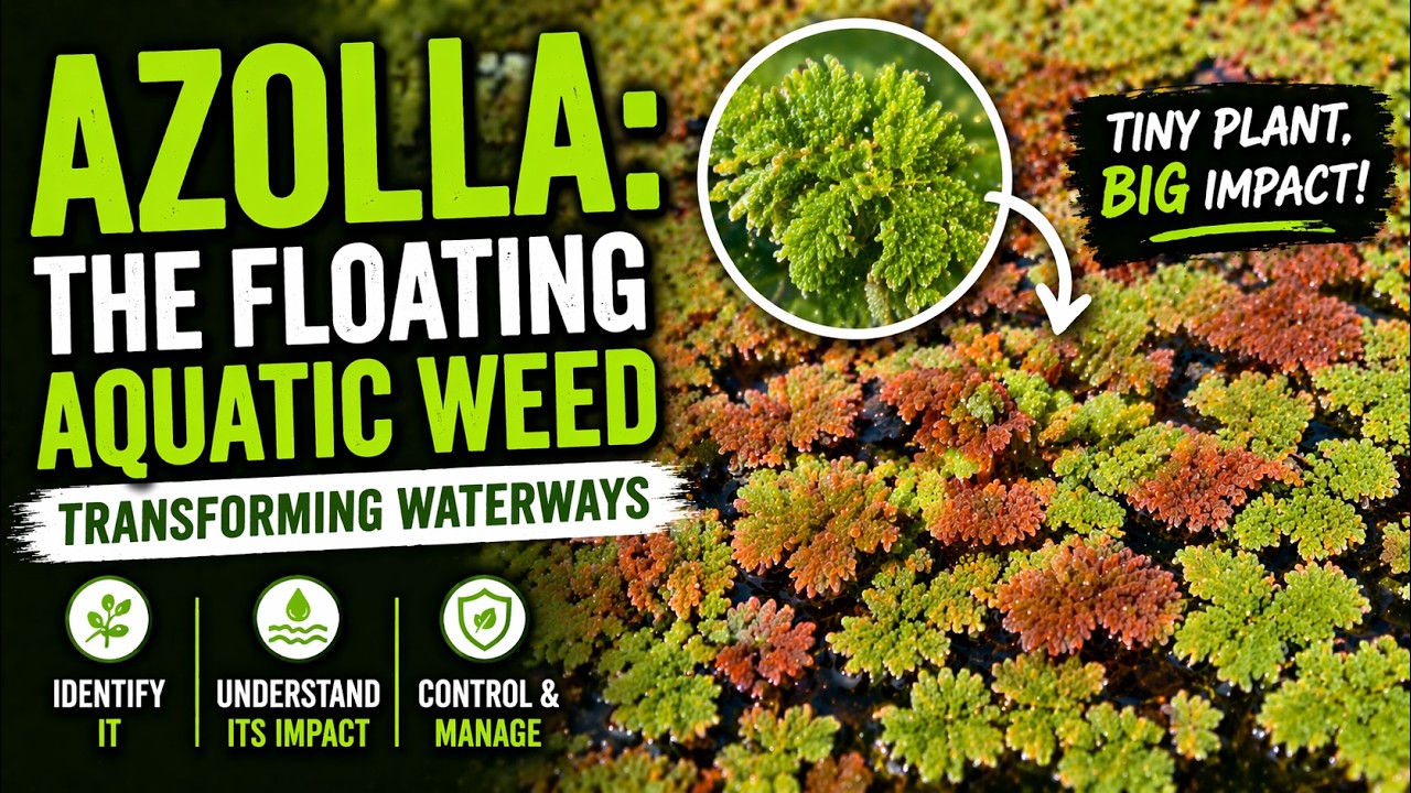 Azolla: The Floating Aquatic Weed Transforming Waterways