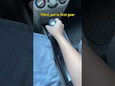 How to start a manual car correctly?#car #carknowledge #driving #tips