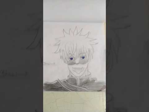 How to draw Gojo#trending