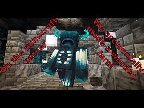 We accidentally made a warden farm. |Minecraft episode 2|