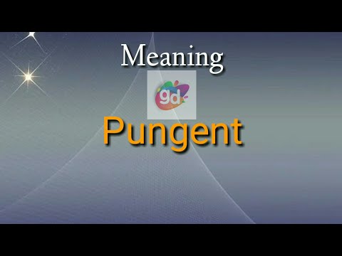 Pungent(English in Kitchen) Meaning//Googul Dictionary//