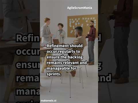 Backlog refinement in scrum