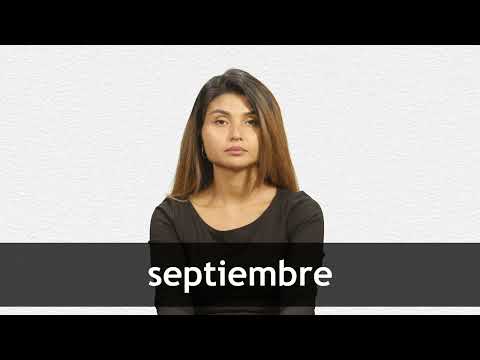English Translation of “SEPTIEMBRE” | Collins Spanish-English Dictionary