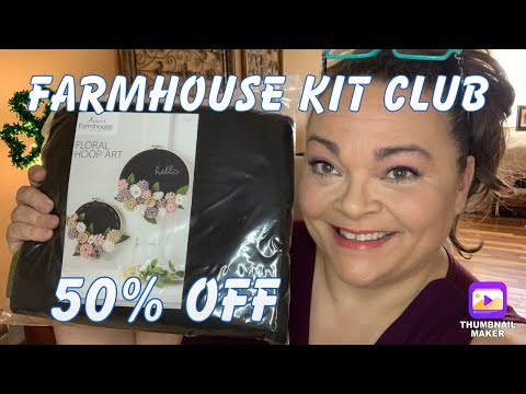 Farmhouse Kit Club by Annie’s Kit Clubs March 2021