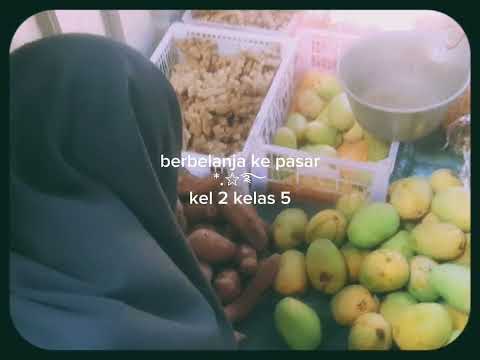 P5 - Kearifan Lokal | Bagian 3 (Aksi) : Belanja Yuk | Membeli Bahan Jajanan Tradisional dari ubi