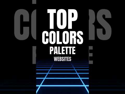 Best Website for Color Palettes #best #top #website #colors #palette #viral #shorts #youtubeshorts