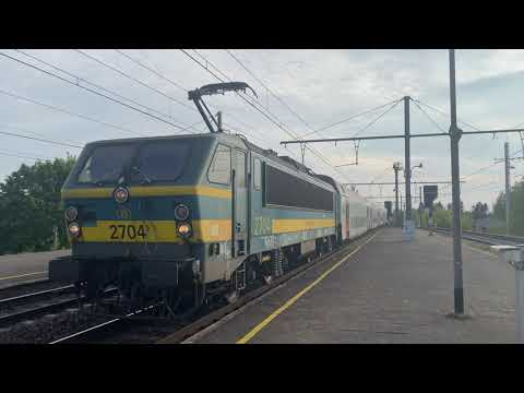 NMBS HLE 27 + M5 | ICT 18327 Blankenberge - Antwerpen-Centraal | Lokeren