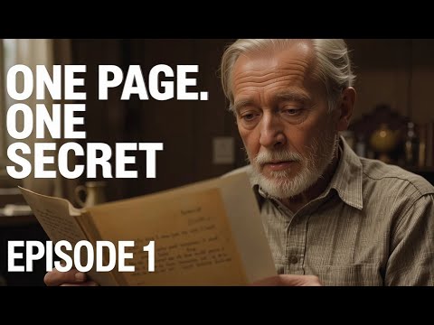 One Page, One Secret | Episode 1: The Letter From His Wife | NARRATONE