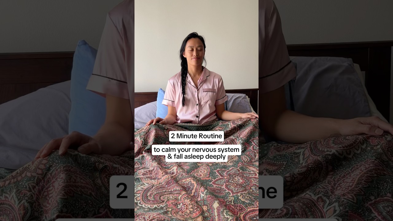 2 Minute Somatic Routine to Fall Asleep Deeply 😴