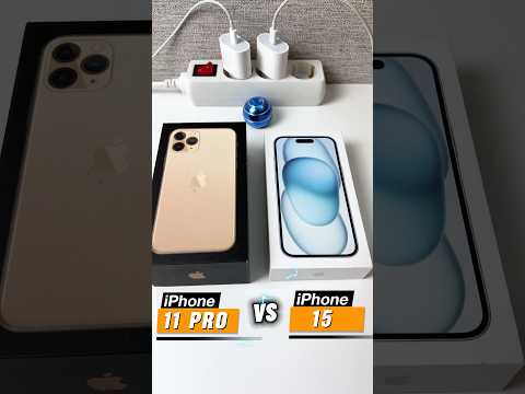 iPhone 11 Pro VS 15 Power On Boot Speed Test Comparision