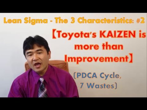 The 7 Wastes and the PDCA Cycle: Essence of Toyota's KAIZEN (Continuous Improvement)