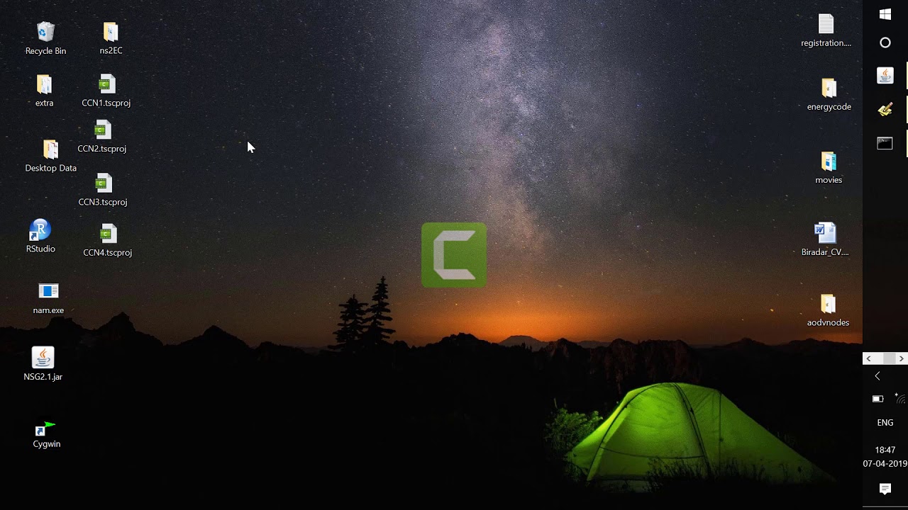 Computer Communication Network Lab Program using Network Simulator 2