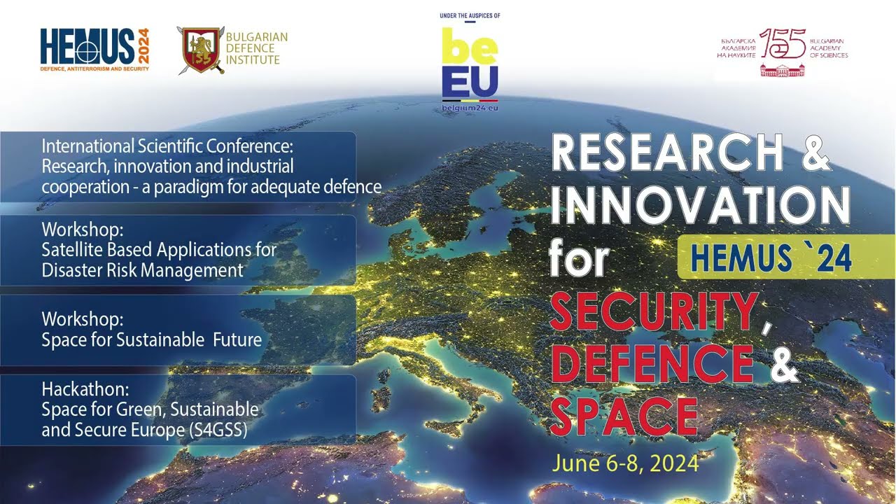 HEMUS 2024 Research & Innovation for Security, Defence and Space