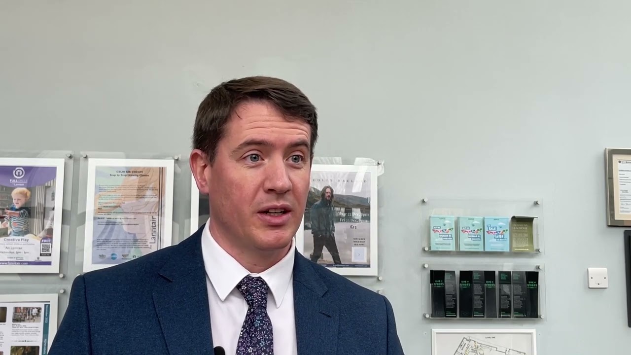 Mark Griffin MSP in Stornoway