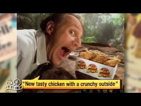 KFC Wild Wings Wilbur Wilde Speaking Animal 1990s Advertisement Australia Commercial Ad