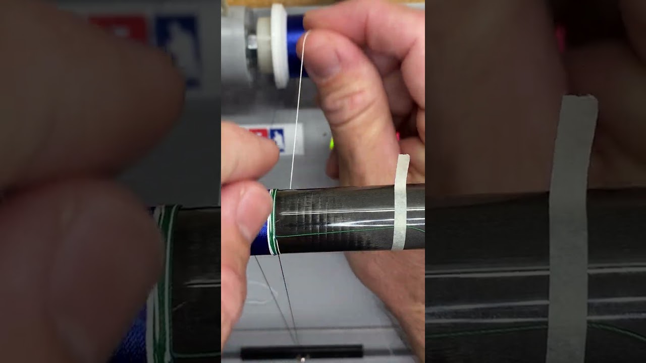 Multi Color Saw Blade Wrap (JTOB): Custom Rod Building