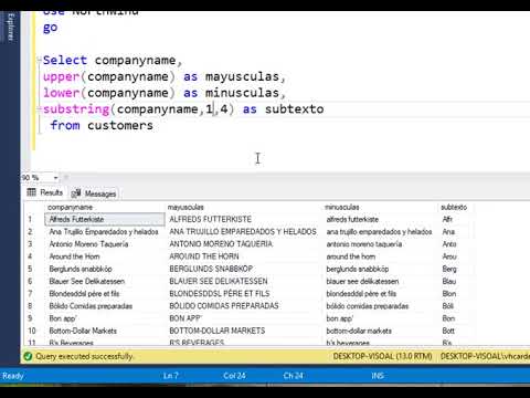 Funciones De Texto – SoporteSQL