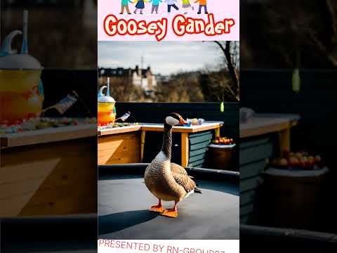 Goosey Gander #nurseryrhymes #study #students