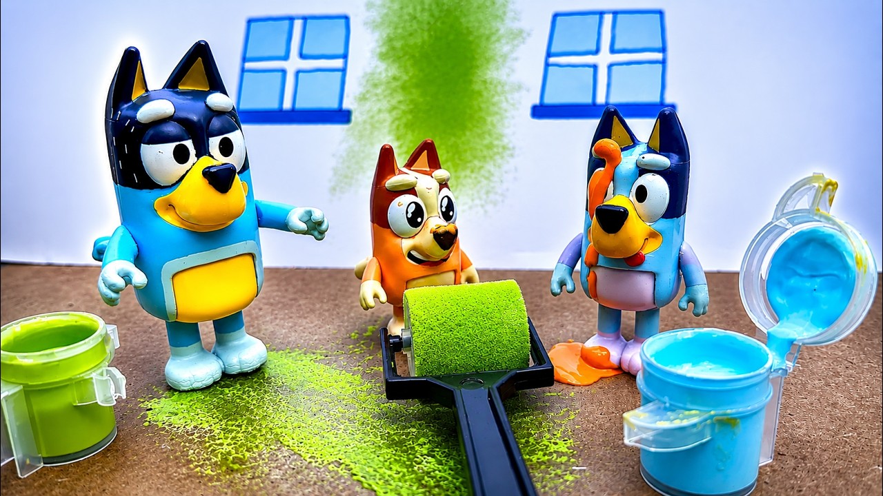 Bluey Paints Bruno’s Nursery! 🎨 DIY FUN Full Episode | 30 Minutes