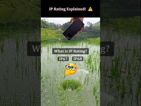 IP67 vs IP68 Explained Simply | What IP Ratings Really Mean in Phones!