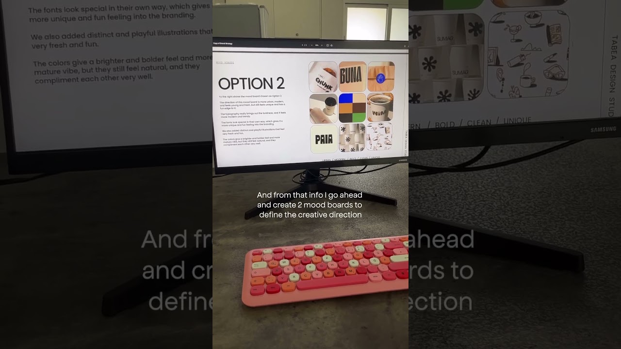 Complete brand design client process 👀