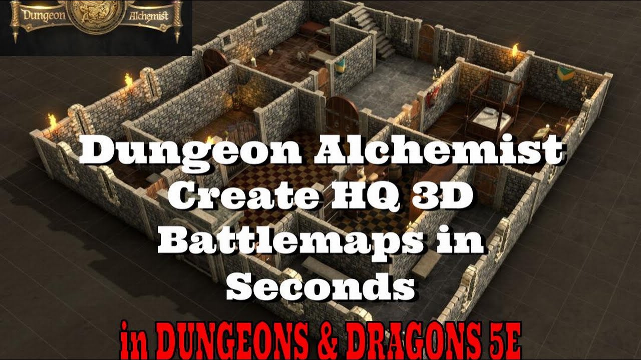 Dungeon Alchemist | Create HQ 3d Battlemaps in Seconds