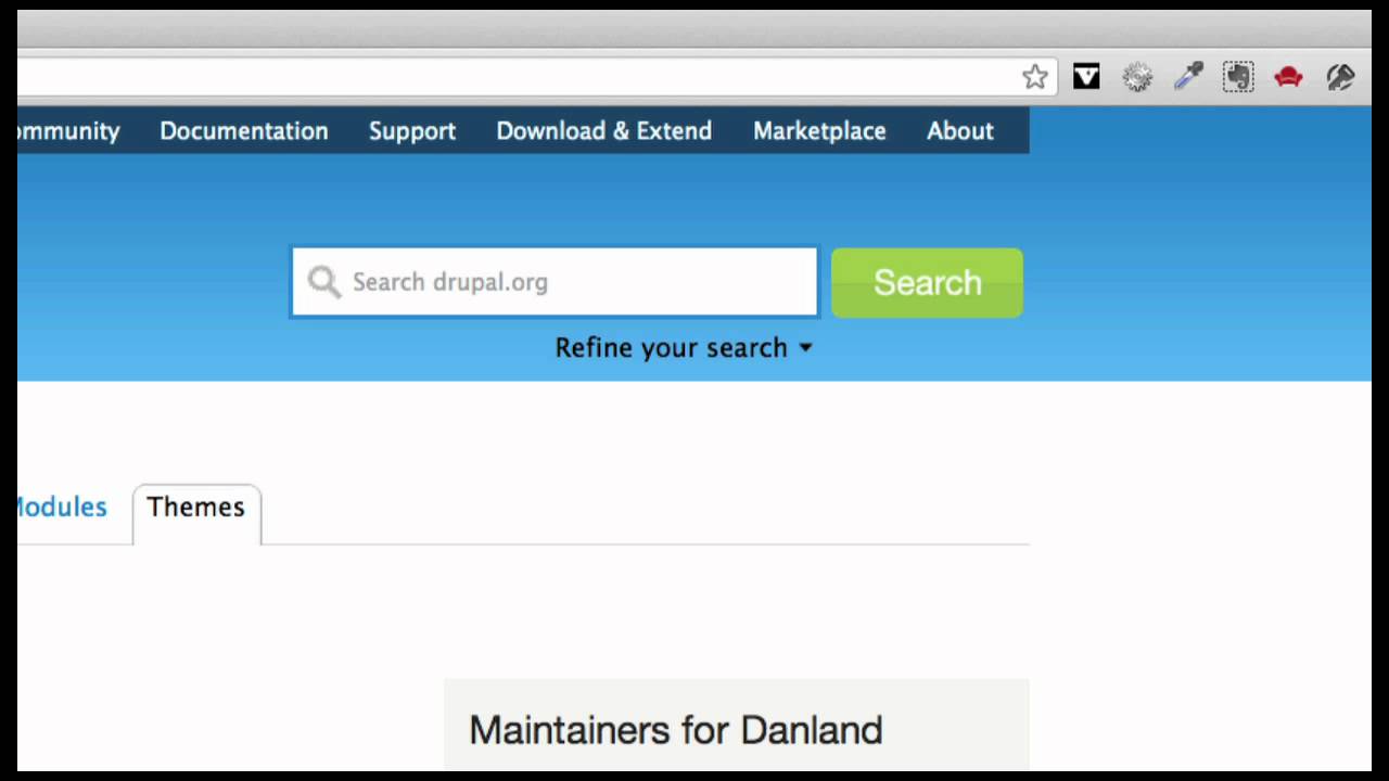 Installing Drupal 7 Themes using Drush