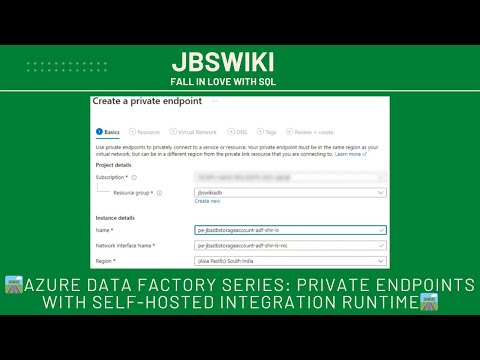 🛣️Azure Data Factory Series: Private Endpoints with Self-Hosted Integration Runtime🛣️