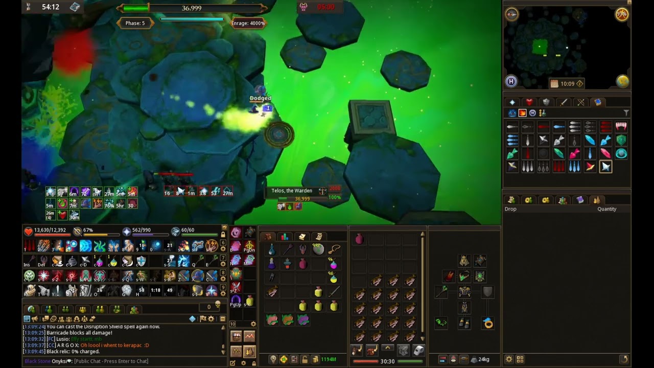 Telos GM tasks